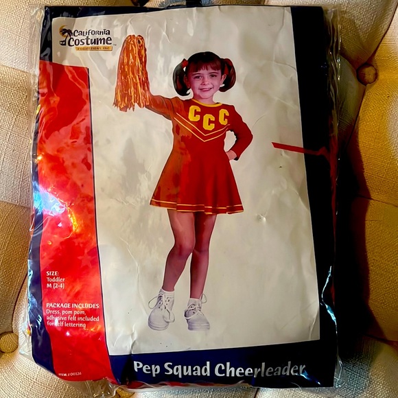 Costumes | Toddler 24 Years Old Pep Squad Cheerleader Costume | Poshmark